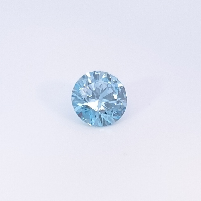 Diamante de Laboratorio Cultivado Corte Redondo 1.50ct - Fancy Vivid B ...